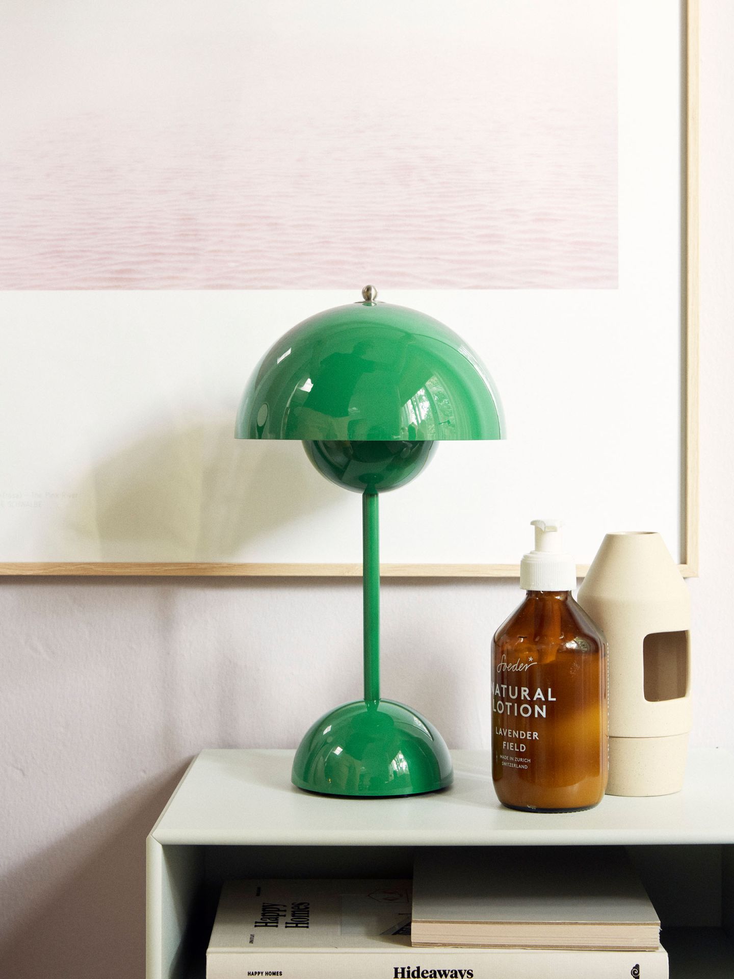 Flowerpot VP9 Portable Tischleuchte - Signalgrün | Signal grün | 133093A205